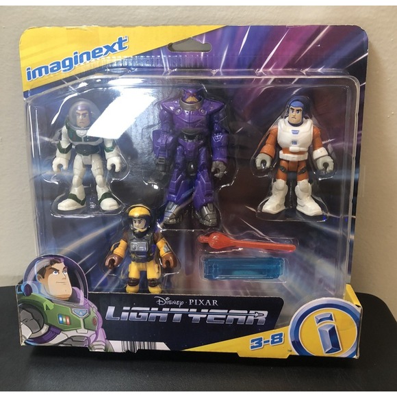 Toys | Imaginext Disney Pixar Lightyear Mission Pack 4 Figures Buzz ...